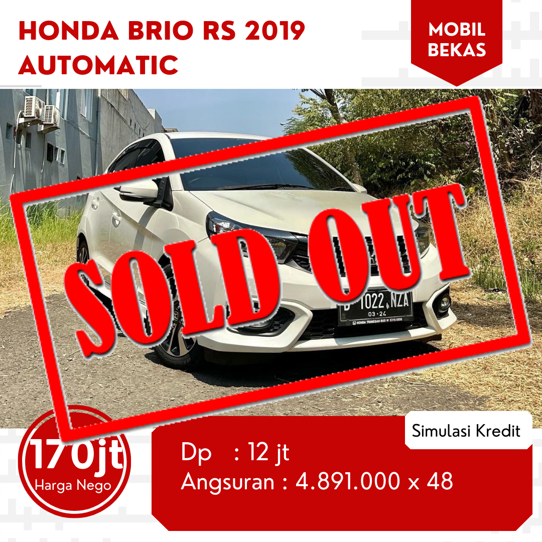 Honda Brio RS - Sentul Motor